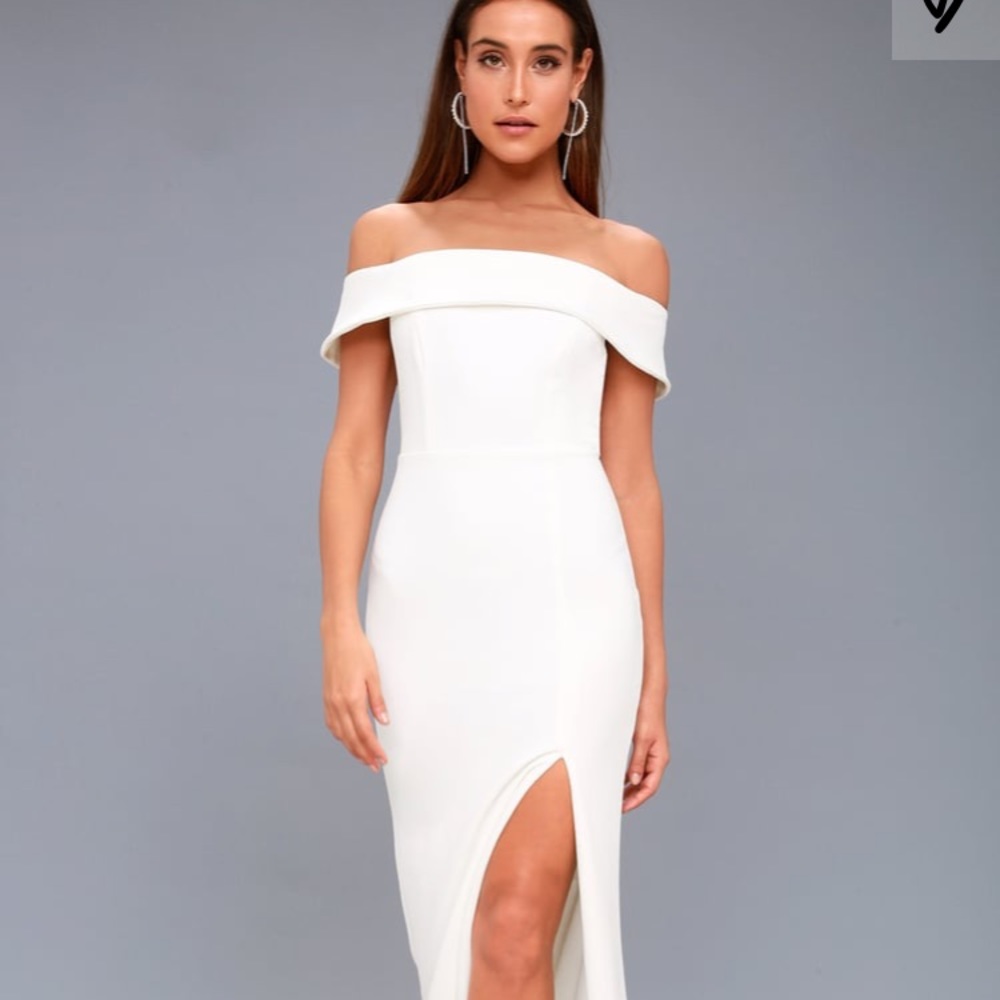 Lulus White Maxi Dress - Gem